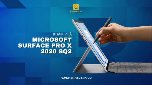 Khám Phá Microsoft Surface Pro X 2020 SQ2 | Khóa Vàng