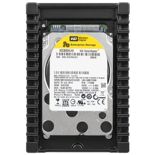 HDD Western 300GB Raptor Sata 3.5 inch | Khóa Vàng