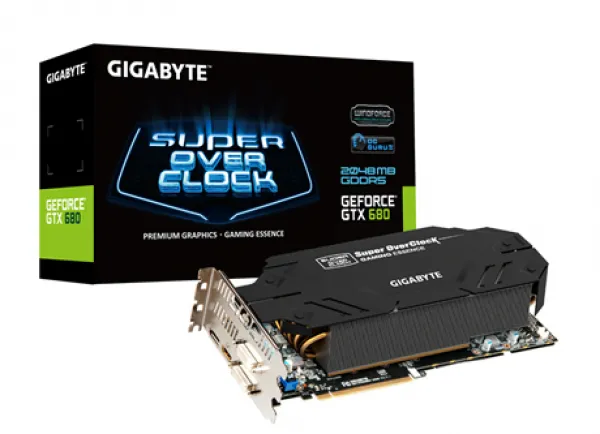 Nvidia Gefoce GTX 680 2Gb nhập khẩu USA - Khóa Vàng