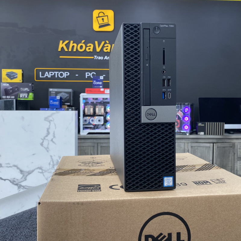 Dell optiplex 7060 SFF Core i7 nhập khẩu USA - Khóa Vàng